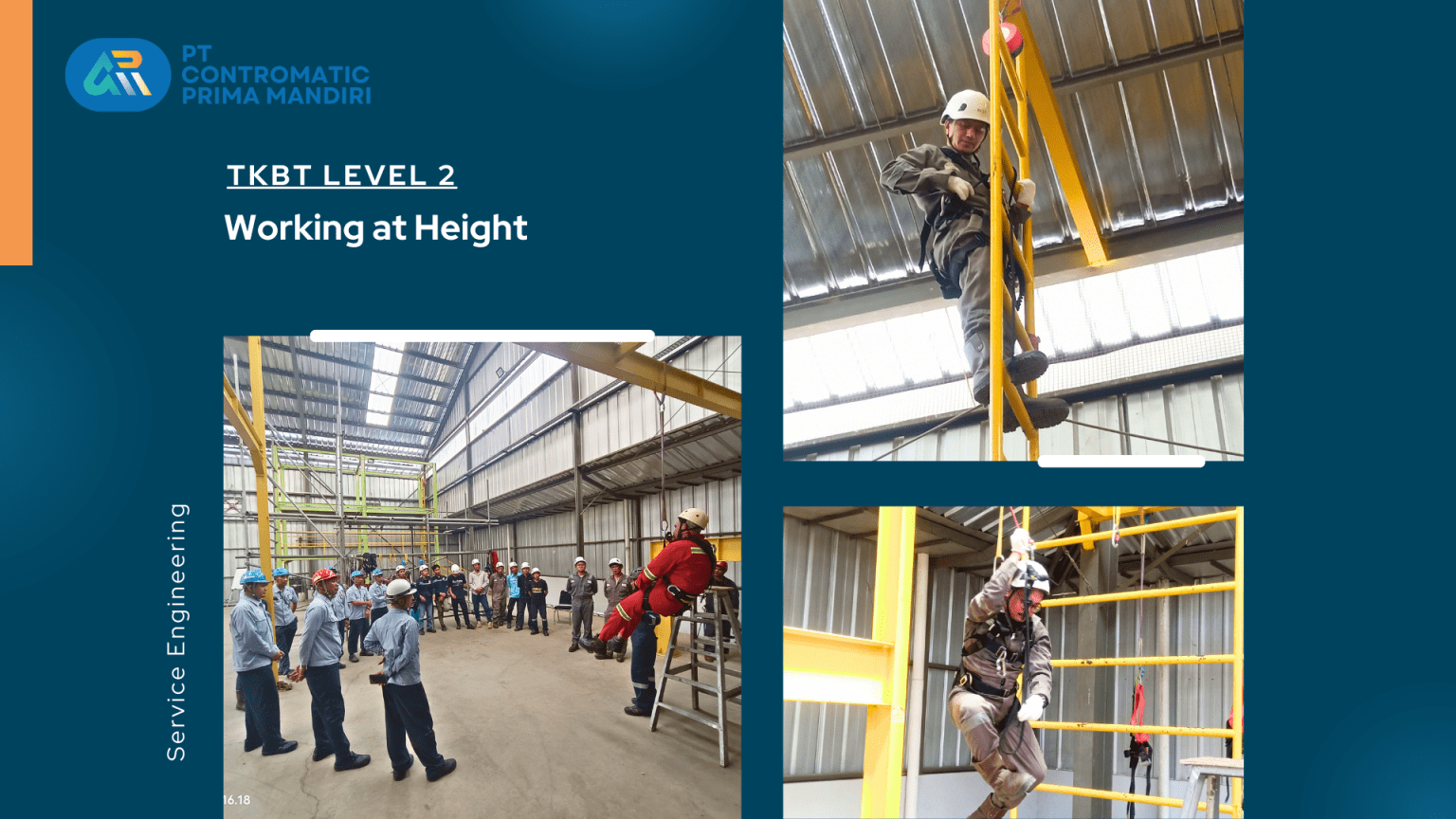 Working at Height Training Program (TKBT Level 2) - Contromatic